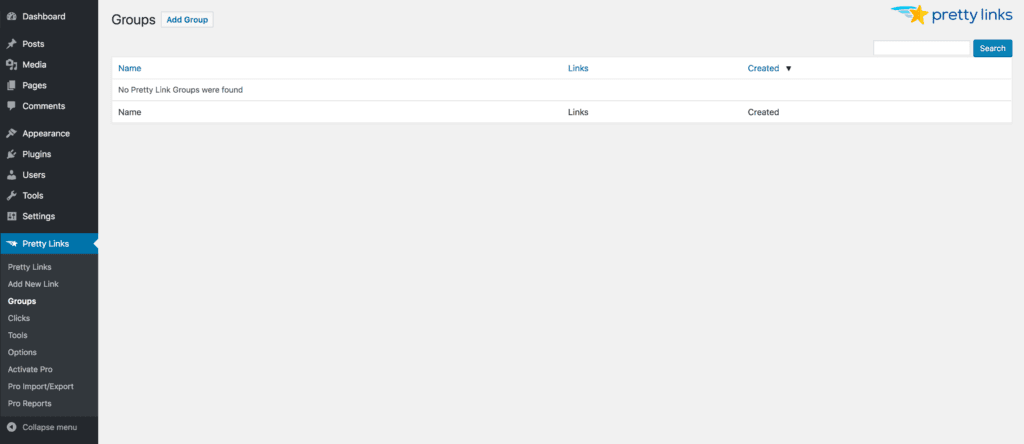 How to Use Link Groups to Organize Your PrettyLinks (In 3 Steps)