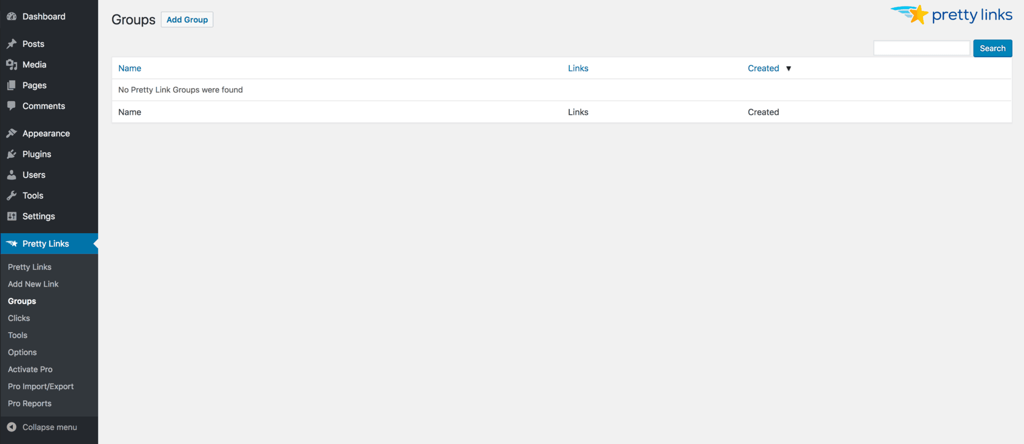 How to Use Link Groups to Organize Your PrettyLinks (In 3 Steps)